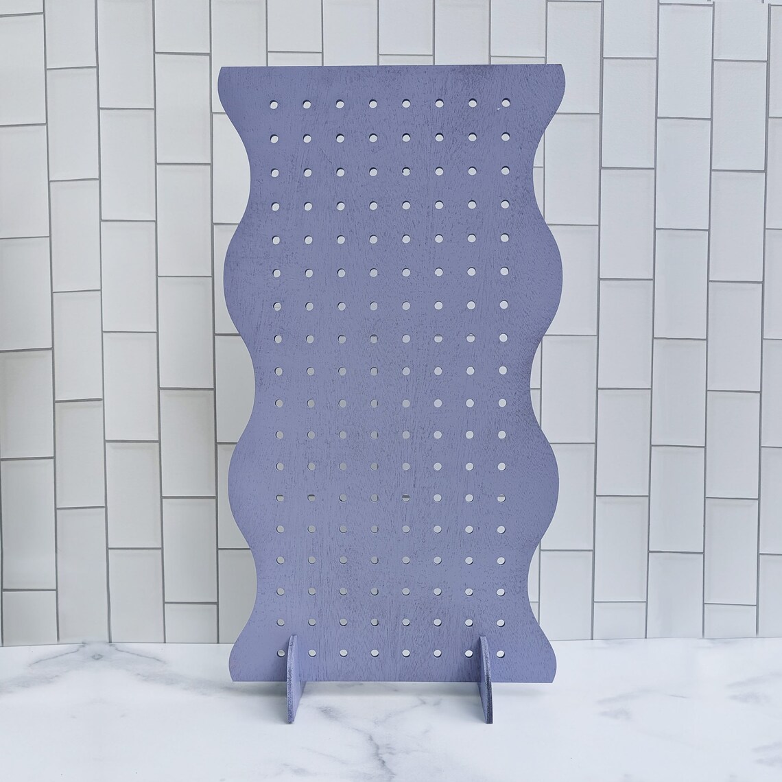 Downloadable Wavy Peg Board Display SVG File for Laser Cutters - Great ...