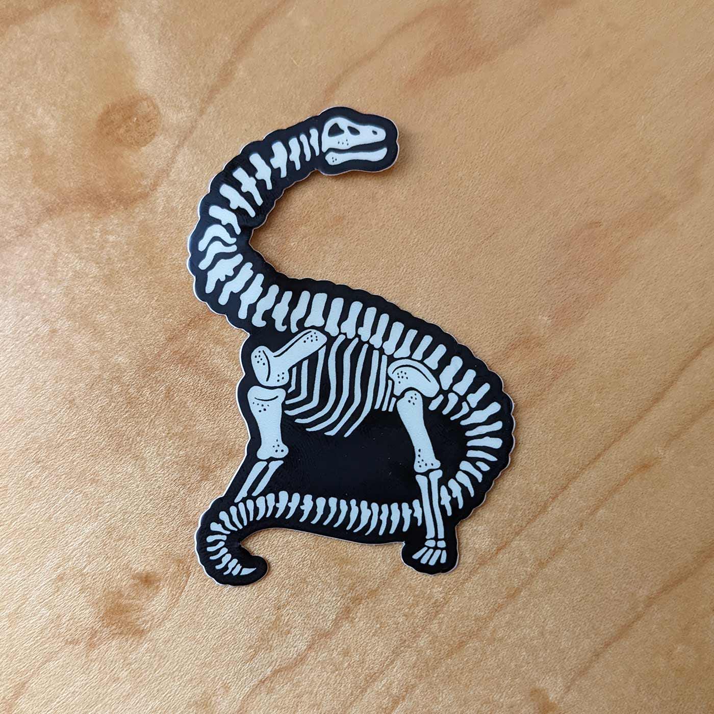 Dinosaur Fossil Stickers - T-rex - Brontosaurus - Triceratops - Etsy