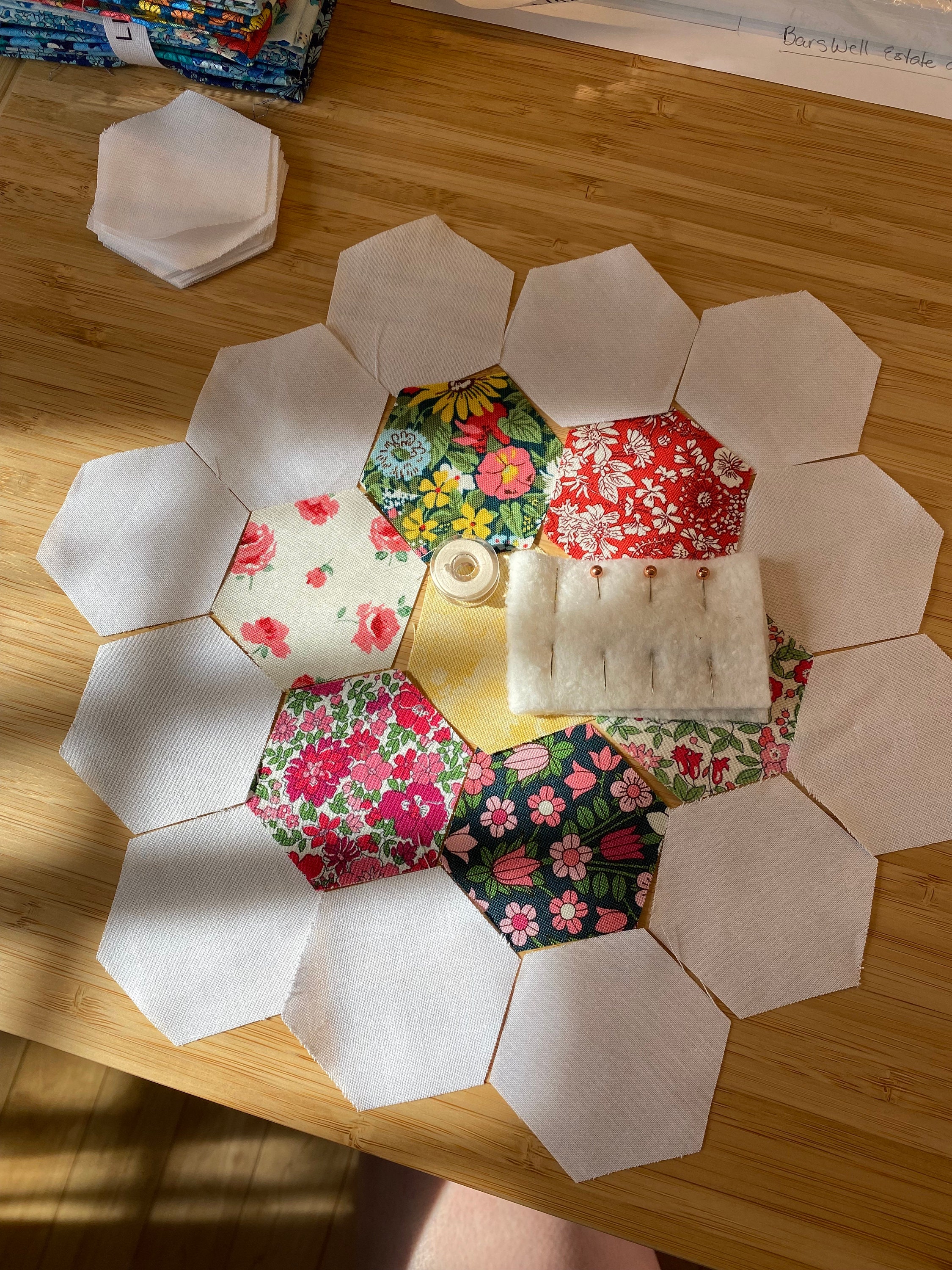 Beginner EPP english Paper Piecing Kit Liberty London - Etsy Canada