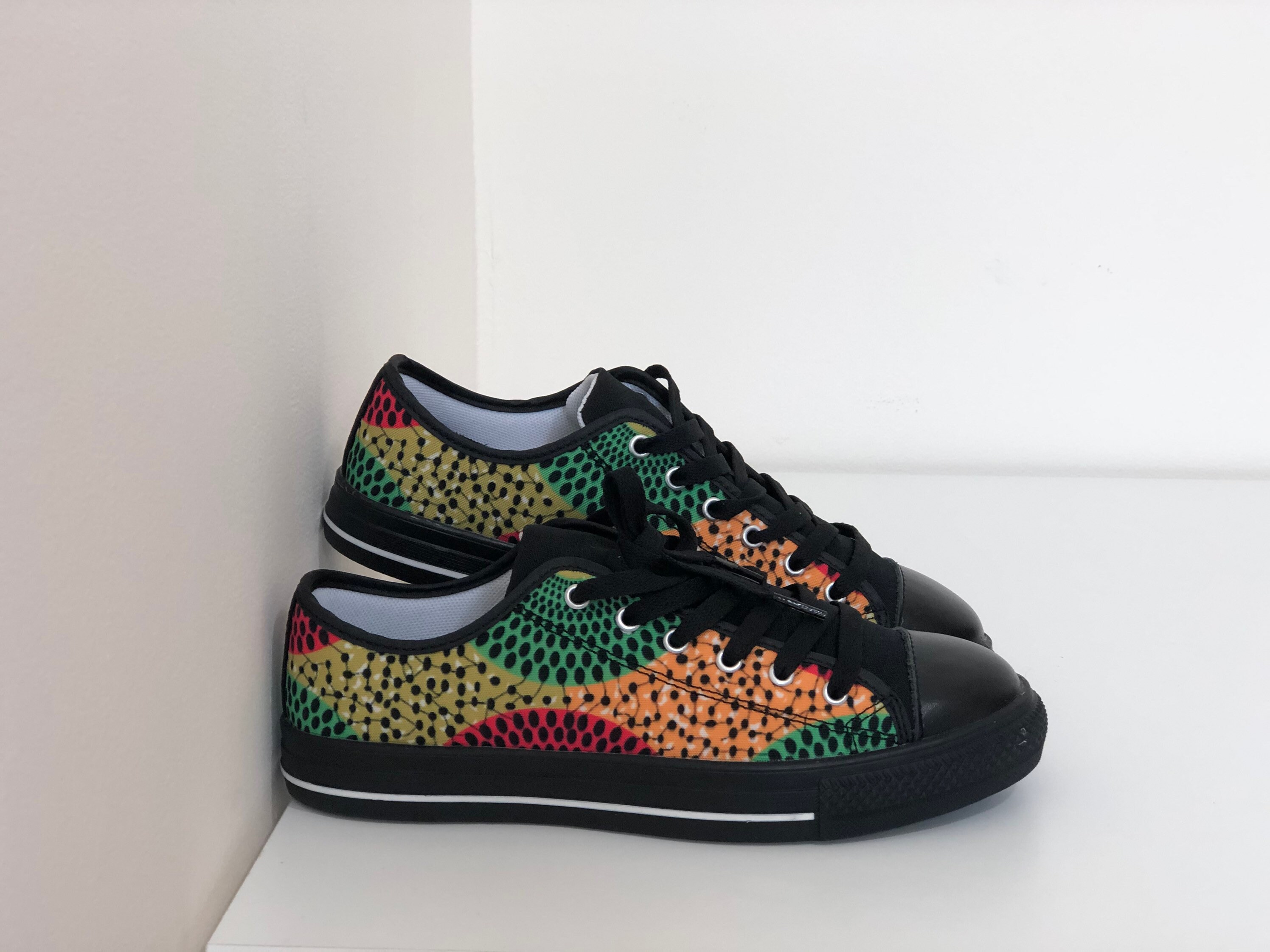 African Print Men/women Sneakers Ankara Print Men/women Sneakers ...