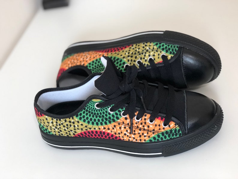African Print Men/women Sneakers Ankara Print Men/women Sneakers ...