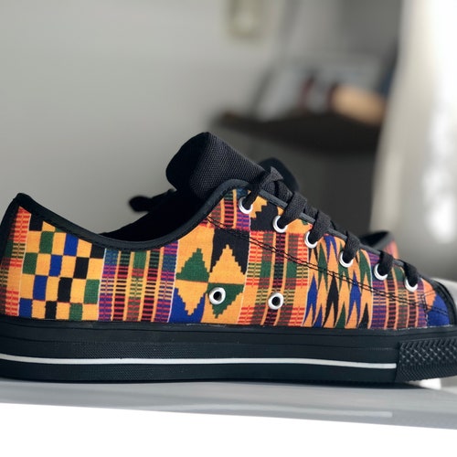 African Print Men/women Sneakers Ankara Print Men/women - Etsy