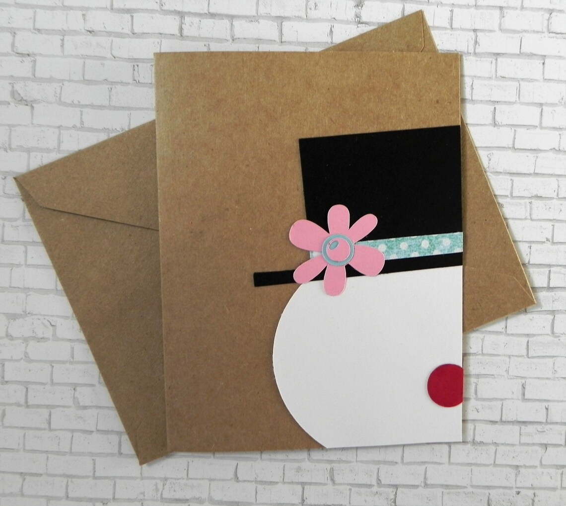 Frosty Christmas Card, Christmas Card Set, Holiday Card Set, Christmas ...