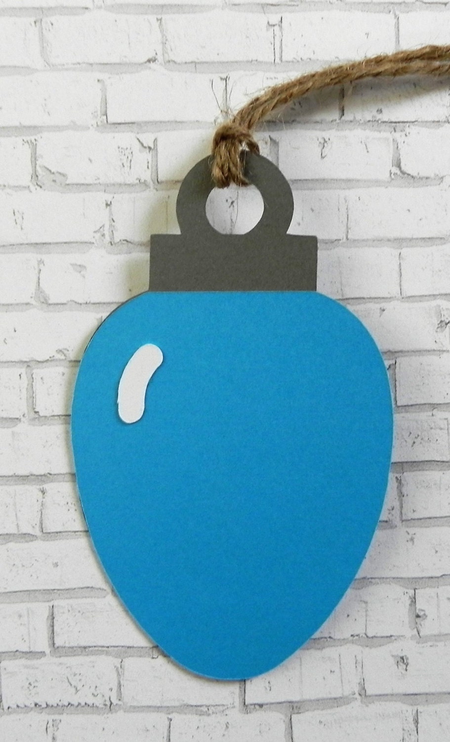 Christmas Bulb Gift Tags, Gift Tags, Christmas Tags - Etsy