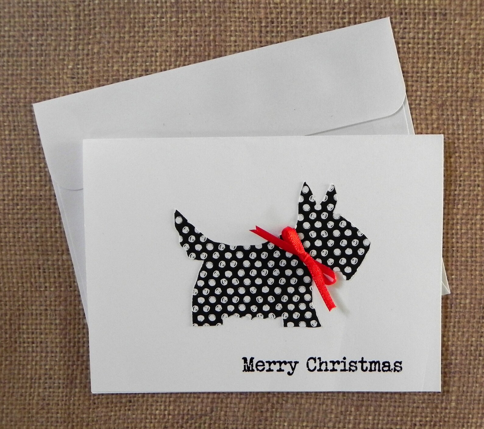 Scottie Christmas Cards, Christmas Cards Set, Holiday Card Set, Blank ...