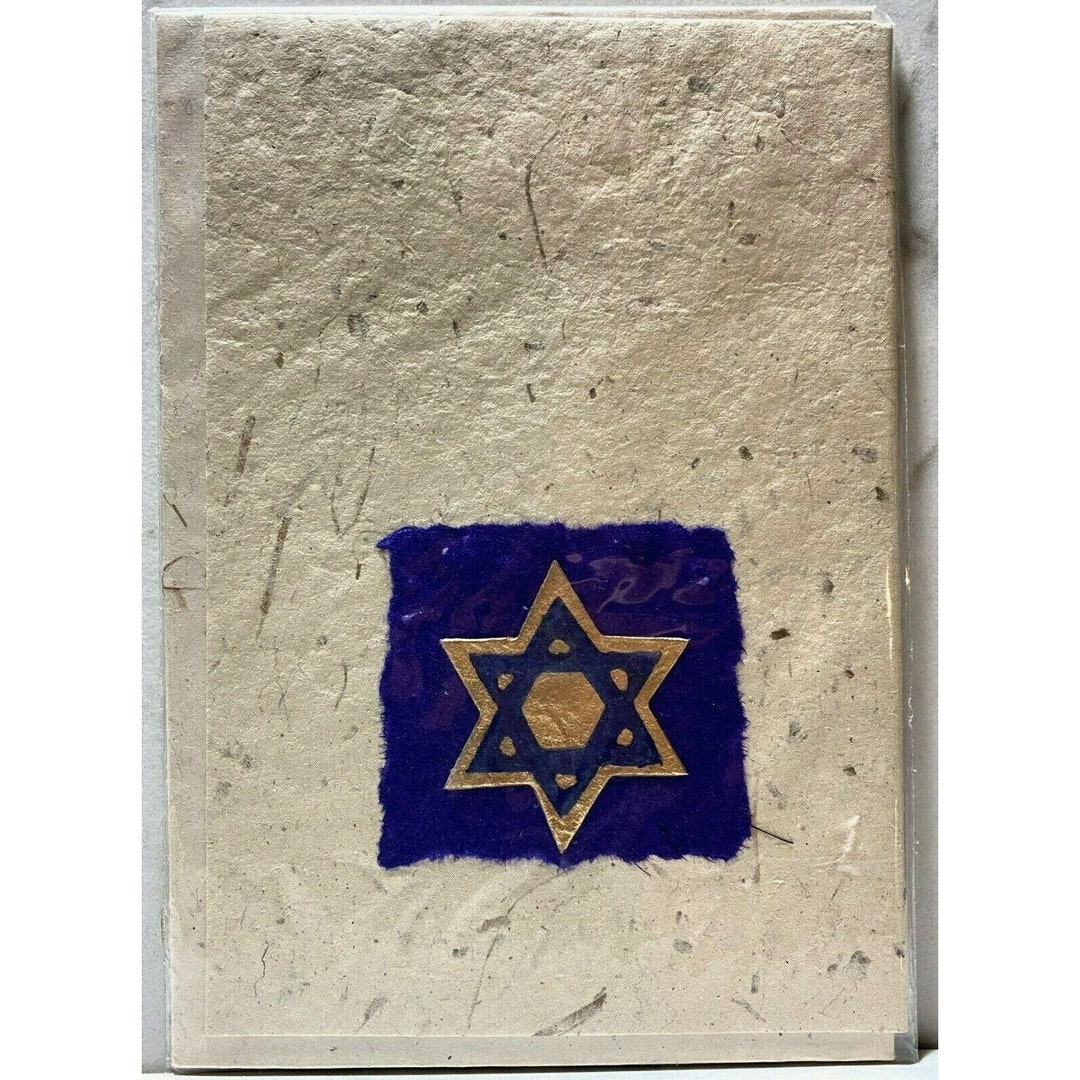 Hanukkah Jewish Note Cards & Matching Envelopes Handcrafted - Etsy