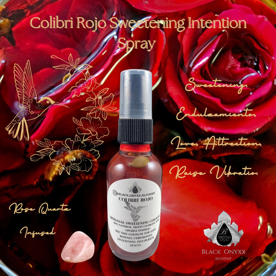 Colibri Rojo Sweetening Intention Cologne - Etsy