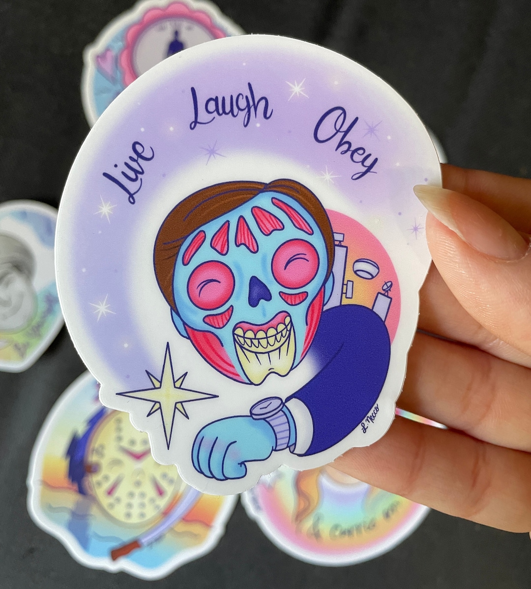 Live Laugh Obey, Live Laugh Love, Obey, They Live, Happy Horror, Cute ...