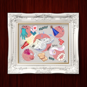 Rocky Horror Picture Show Print, Midnight Show Props, Movie ...