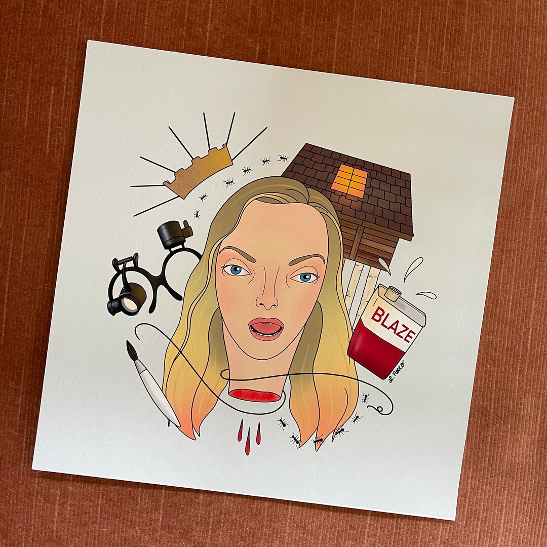 Hereditary Wall Art Print Horror Movie Toni Collette Illustration - Etsy
