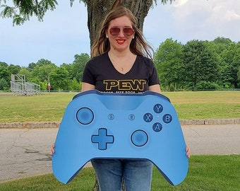 NES Style Controller Photo Prop Frame, Video Game Party Prop, Gamer ...