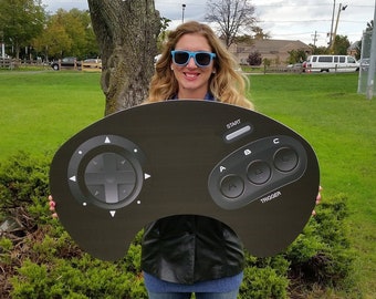 NES Style Controller Photo Prop Frame, Video Game Party Prop, Gamer ...