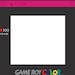 Game Boy Color Style Photo Prop, Video Game Party Prop, Pink, Gamer ...
