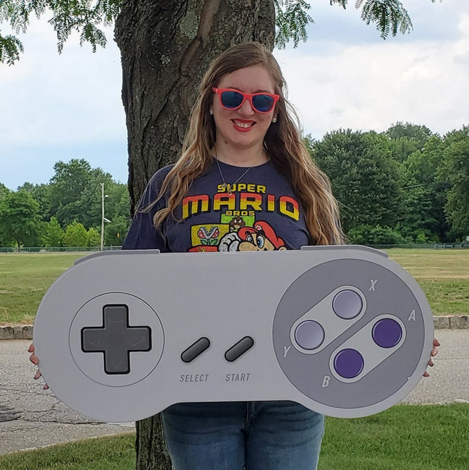 SNES Style Controller Photo Prop, Video Game Party Prop, Gamer Poster ...