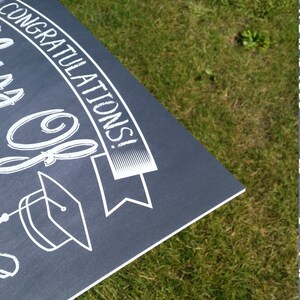 Graduation Selfie Frame, Chalkboard Photo Prop Poster Sign, Selfie ...