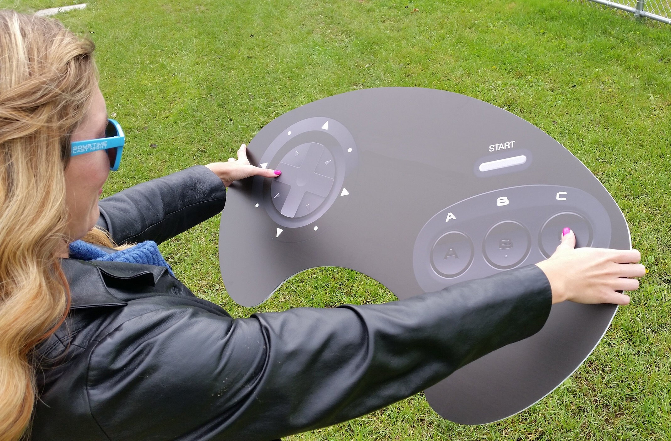 Genesis Style Controller Photo Prop Frame, Video Game Party Prop, Gamer ...