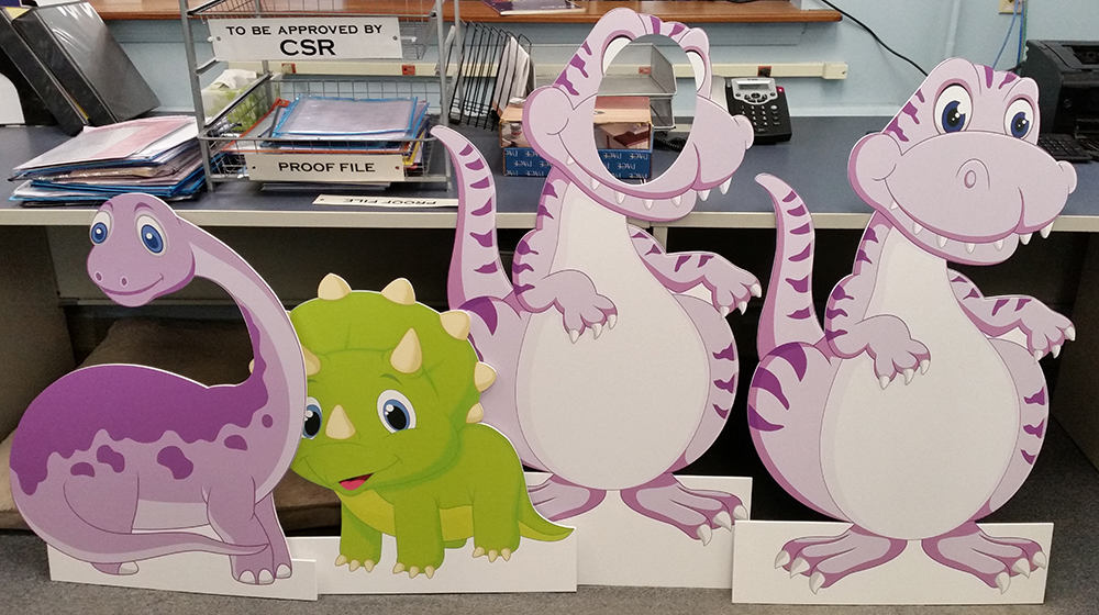 Dinosaur Party Prop, Dinosaur Printable, Pink Kid Dinosaur, Dinosaur ...