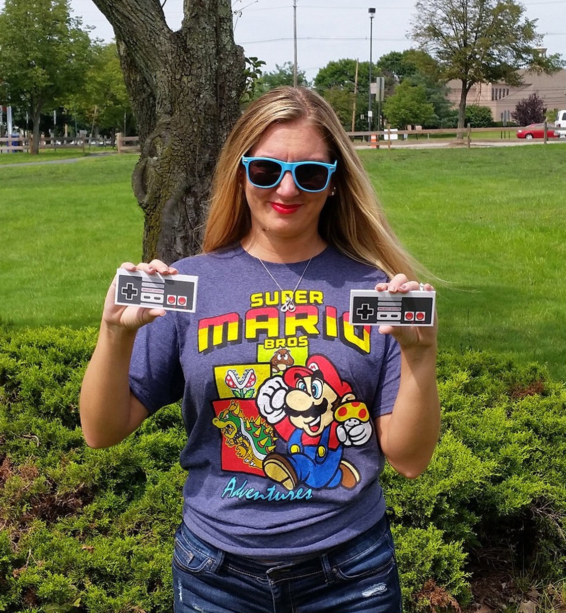 NES Style Controller Photo Prop Frame Video Game Party Prop - Etsy