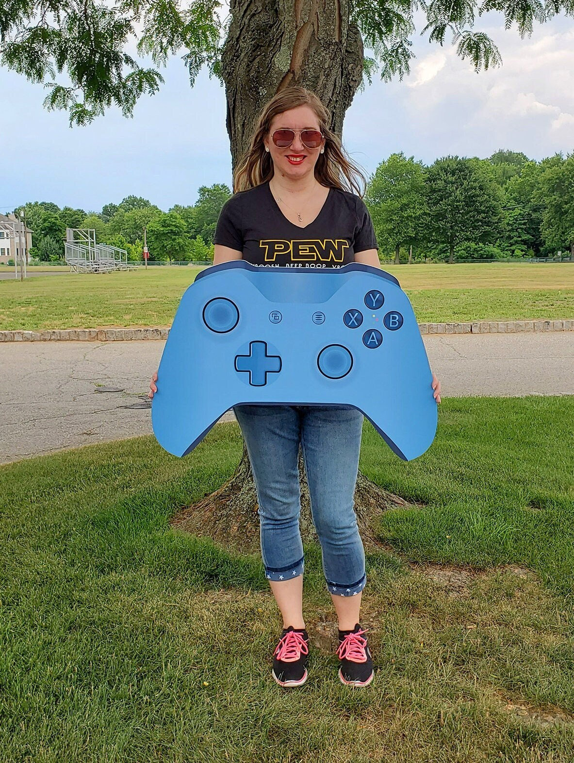 One Style Controller Photo Prop Frame, Video Game Party Prop, Gamer ...