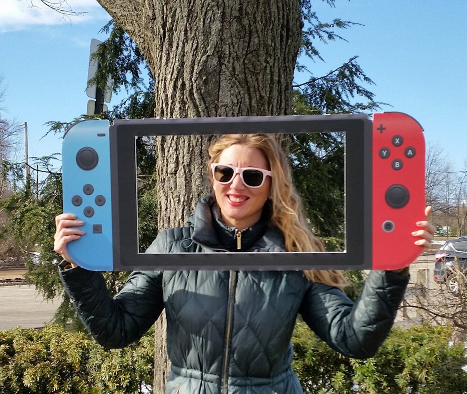Switch Style Photo Prop Frame, Video Game Party Prop, Gamer, Selfie ...