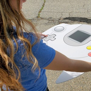 Dreamcast Style Controller Photo Prop, Video Game Party Prop, Gamer ...