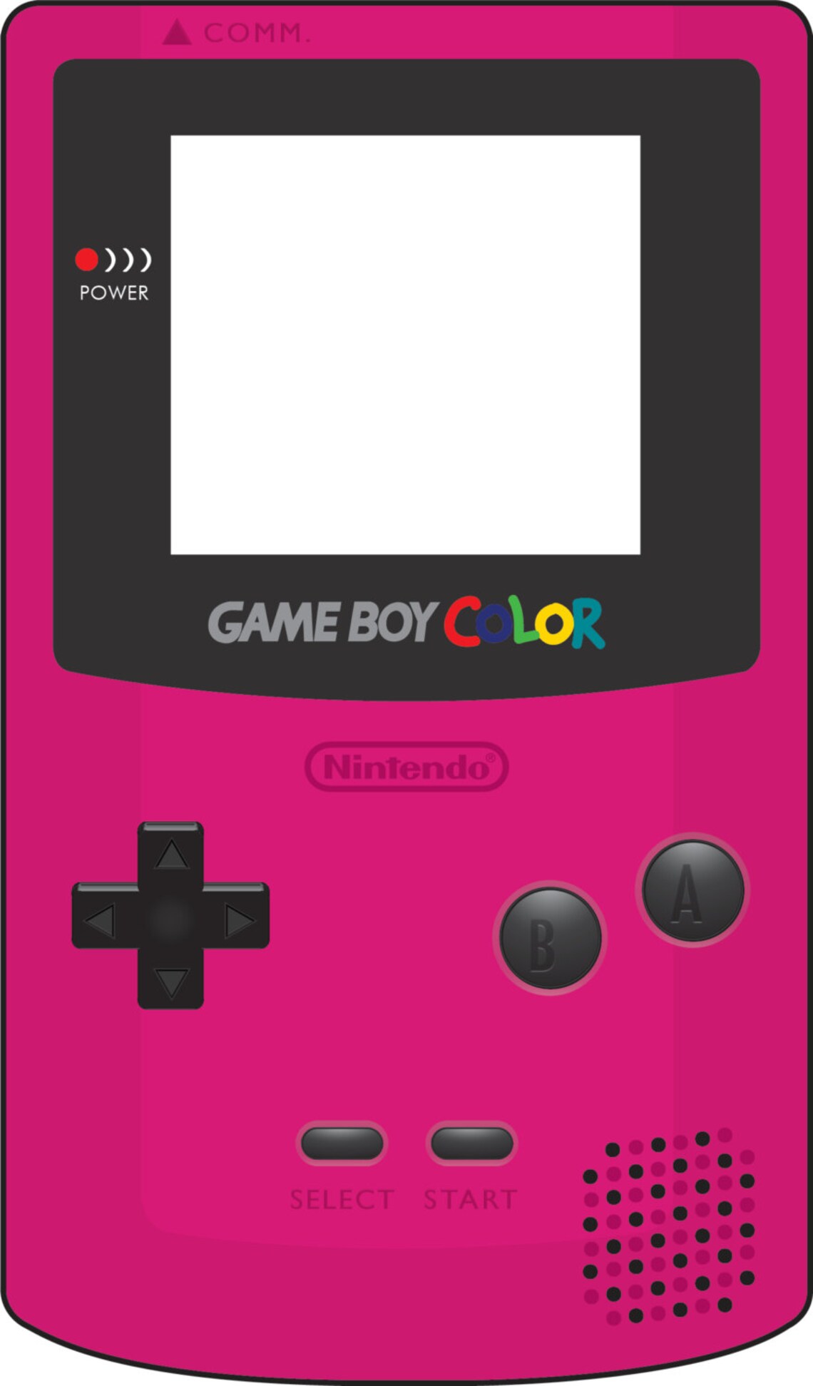 Game Boy Color Style Photo Prop, Video Game Party Prop, Pink, Gamer Photobooth Frame, Gamer ...