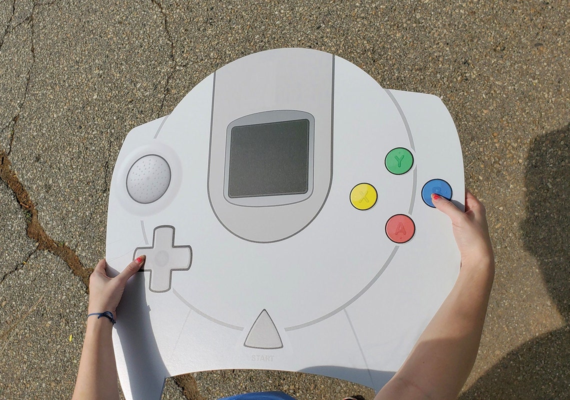 Dreamcast Style Controller Photo Prop Video Game Party Prop | Etsy