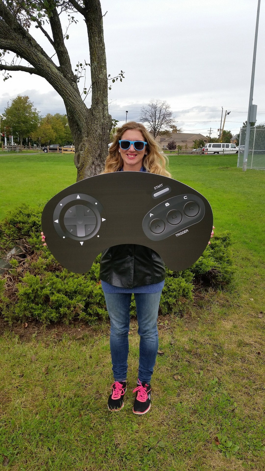 Genesis Style Controller Photo Prop Frame, Video Game Party Prop, Gamer ...