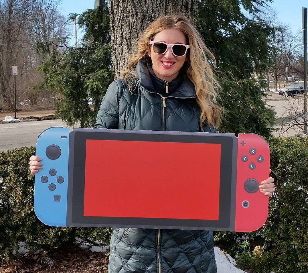 Switch Style Photo Prop Frame, Video Game Party Prop, Gamer, Selfie ...