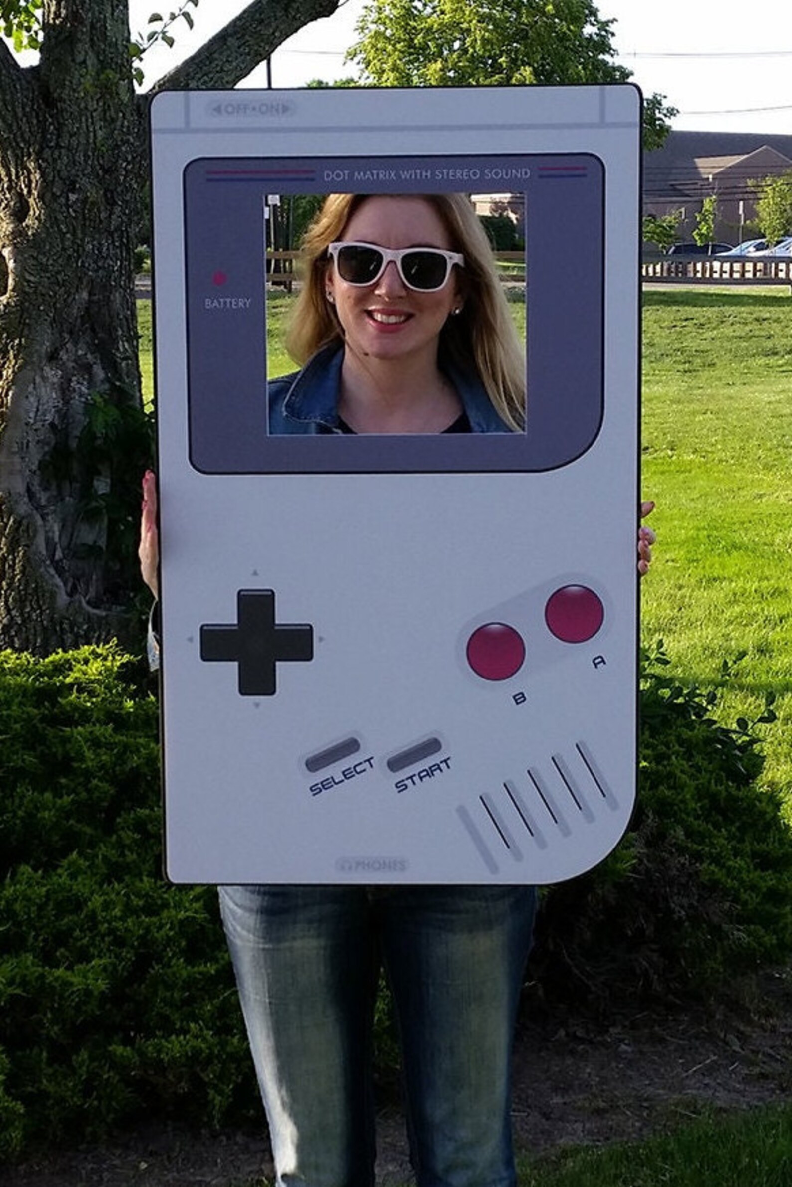 Game Boy Style Photo Prop Frame Video Game Party Prop Gamer - Etsy