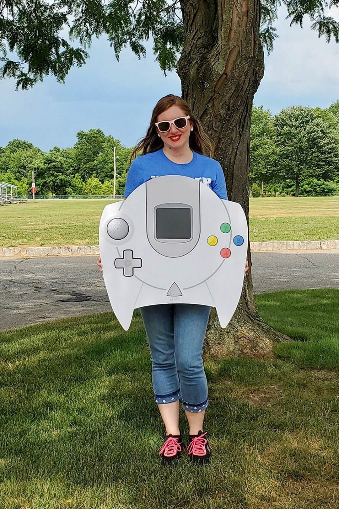 Dreamcast Style Controller Photo Prop, Video Game Party Prop, Gamer ...