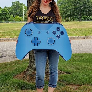 One Style Controller Photo Prop Frame, Video Game Party Prop, Gamer ...