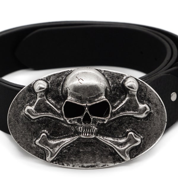 Belt With Skull - Etsy