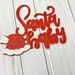 Santa Cake Topper / Christmas Cake Topper / Christmas Party / - Etsy