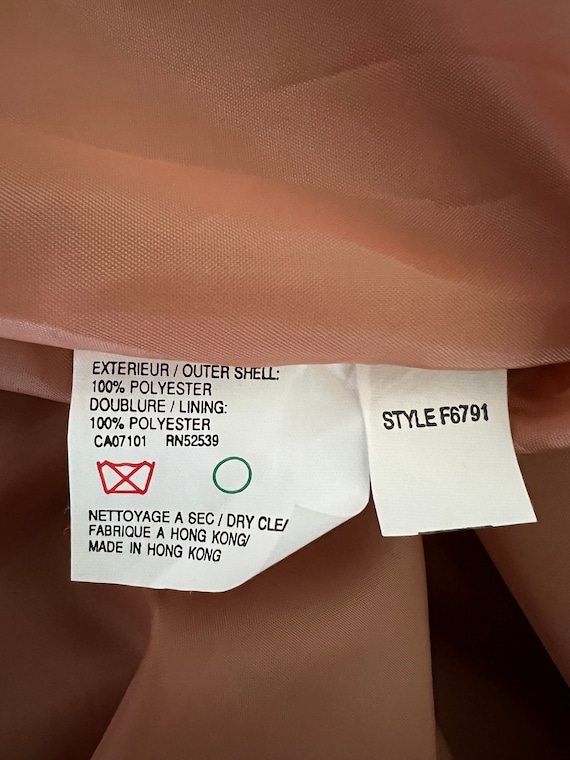 1980's Utex Design Classic Trench Coat Batwing|Vintag… - Gem