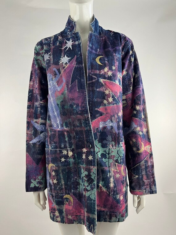 denim jacket pop art - Gem