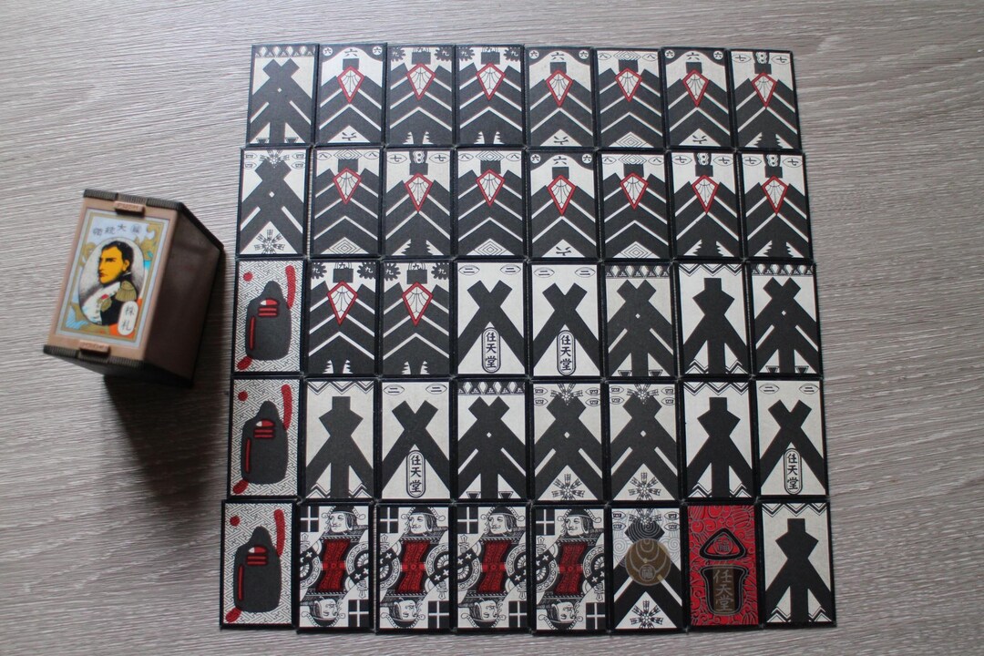 Hanafuda Kabufuda Japanese Card Game Rare Vintage Nintendo Japan - Etsy