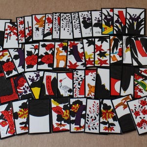 Japanese Hanafuda Card Game Traditional Authentic Made in Japan - Etsy