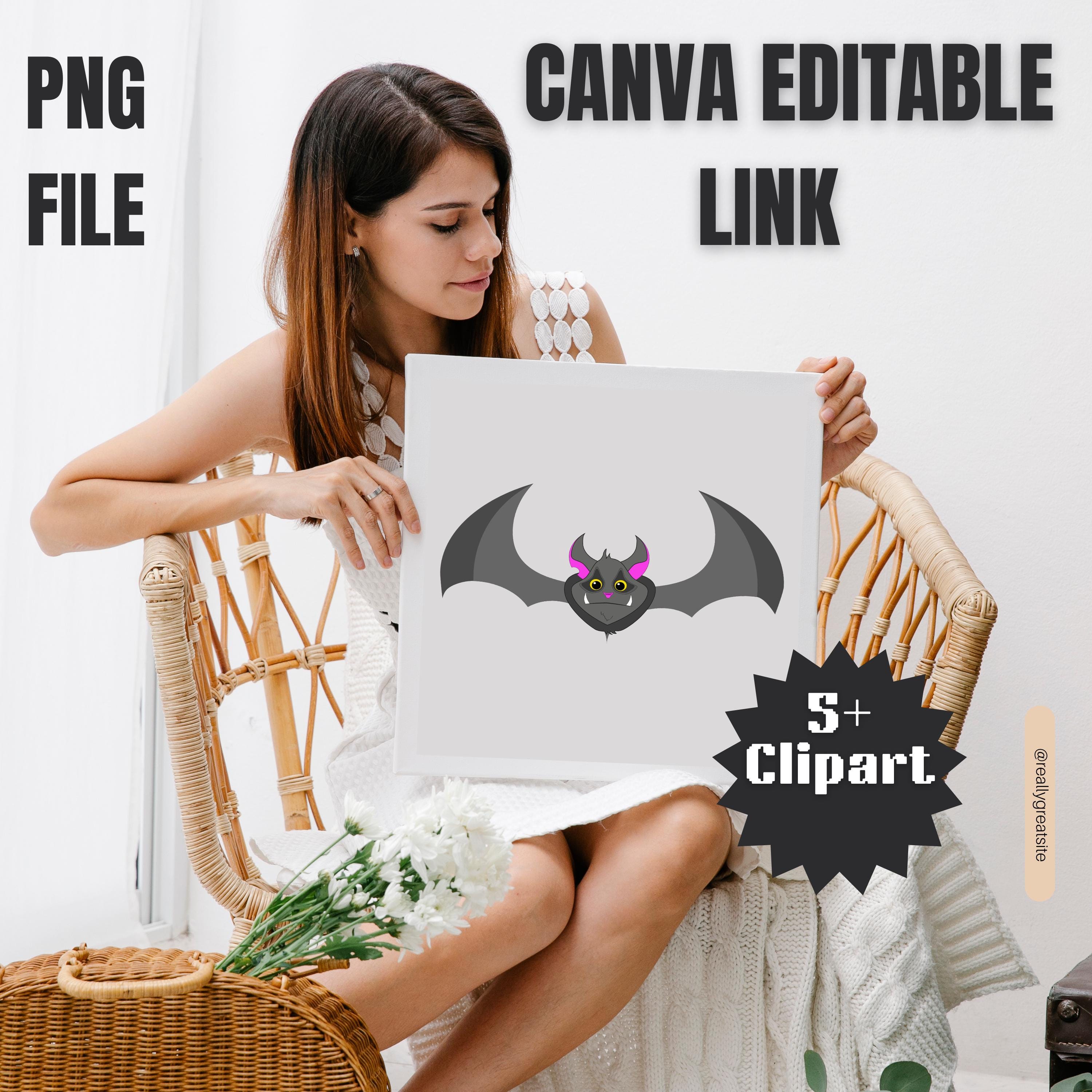 Cute Halloween Ghost Witch Bat Clipart Set, Spooky Watercolor Pumpkin ...