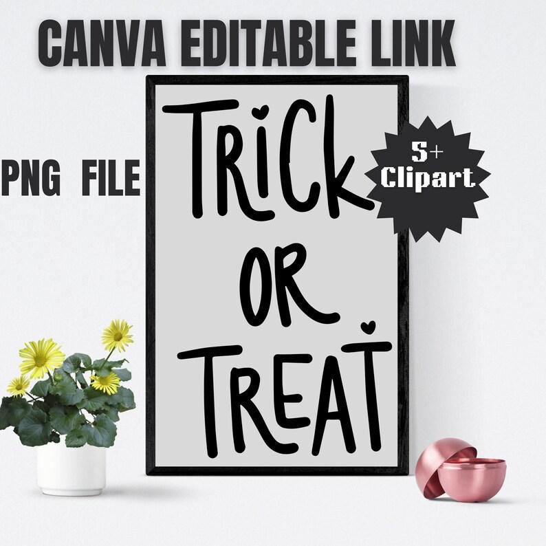 Cute Halloween Clipart Set, Spooky Ghost Witch Bat Pumpkin Hunt House ...