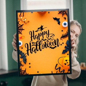 Witch Hat Pumpkin Ghost Clipart, Cute Spooky Halloween Graphics ...