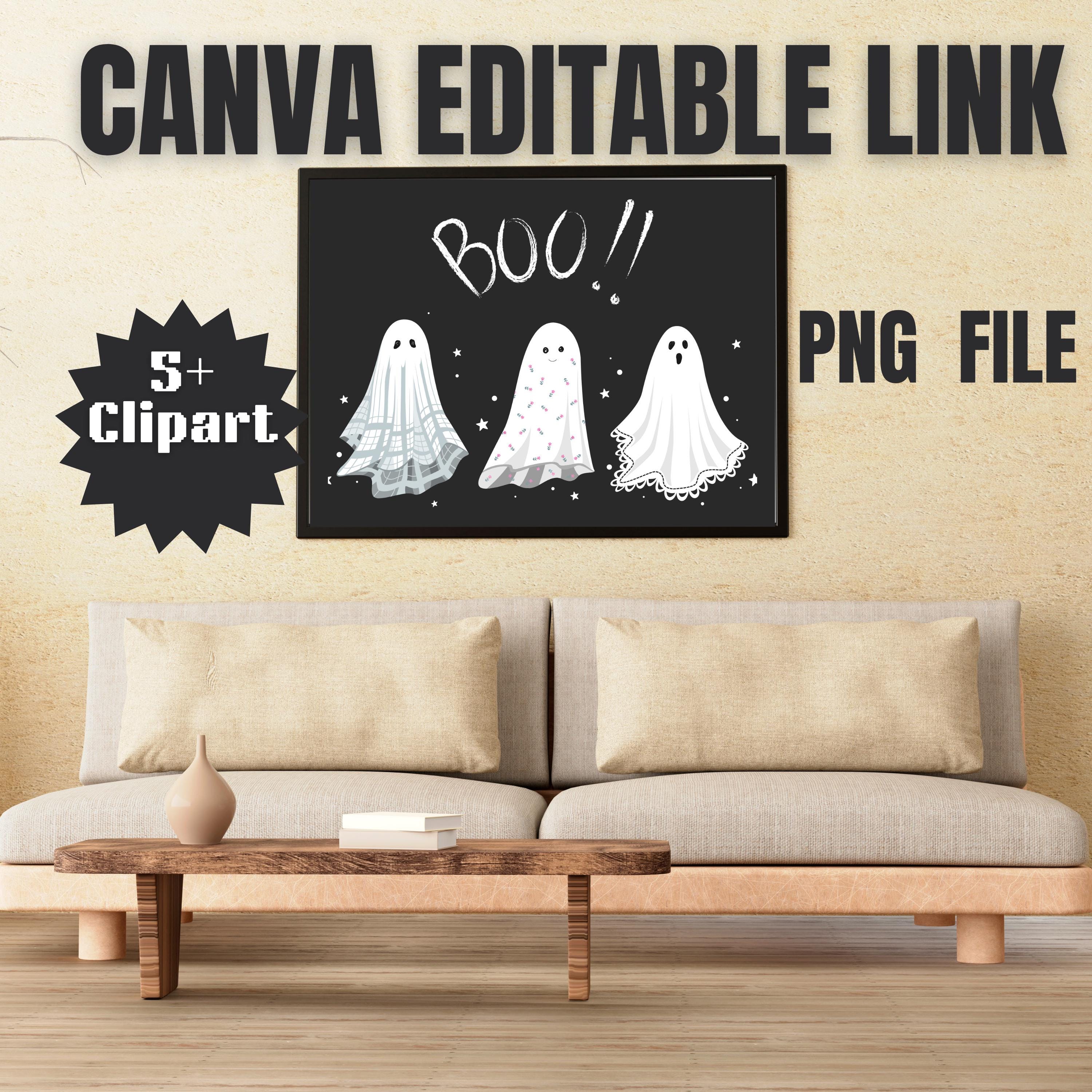 Witch Hat Pumpkin Ghost Clipart, Cute Spooky Halloween Graphics ...