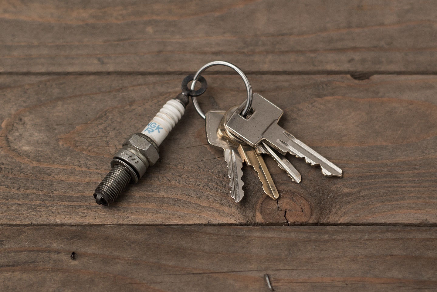 Spark Plug Key Ring Pendant - Etsy