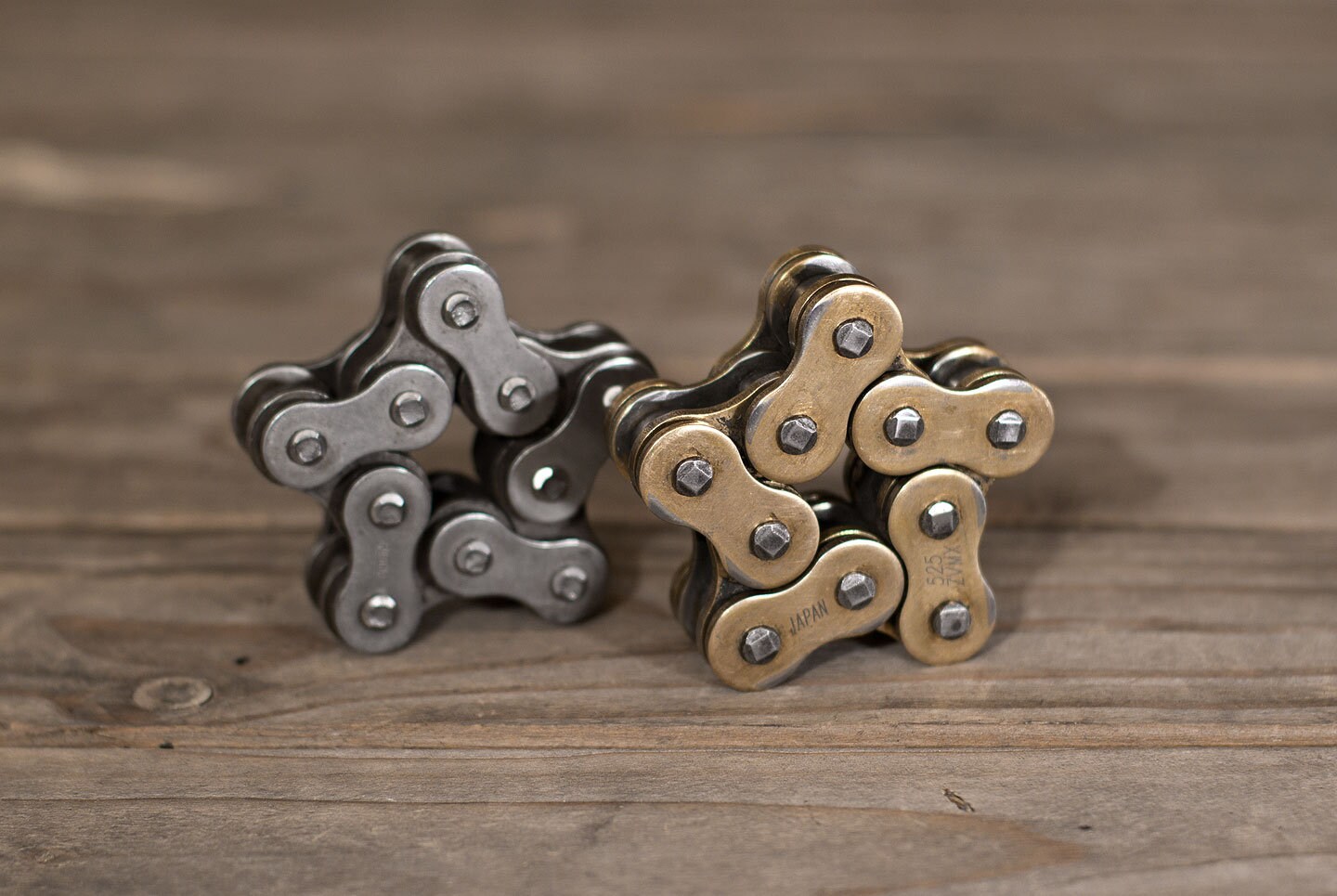 Star Pendant From an Old Motorcycle Chain - Etsy