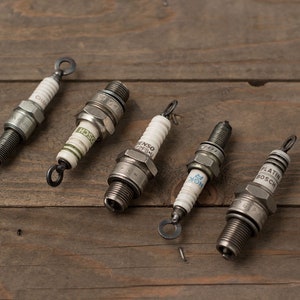 Spark Plug Key Ring Pendant - Etsy