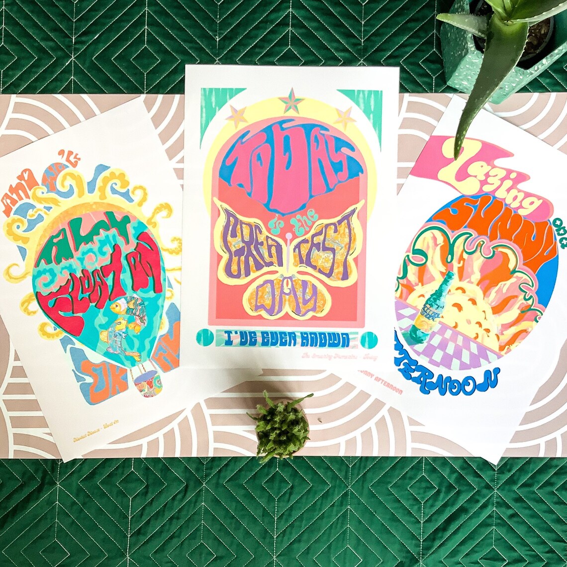 The Kinks Sunny Afternoon Print the Kinks Artwork Band Poster 1970s ...