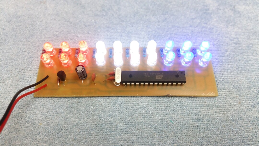 RED WHITE BLUE Chaser Sequencer Light Show Superbright Led - Etsy