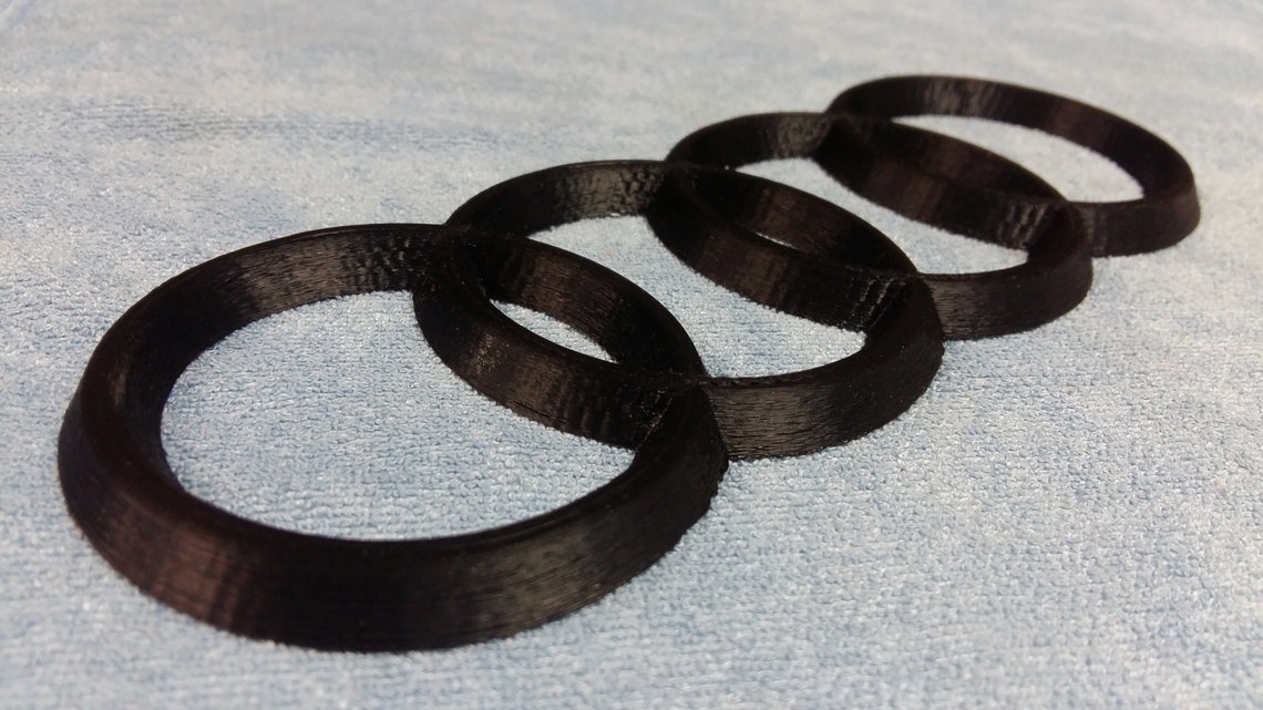 BLACK EMBLEM LOGO Badge, 3D Printed Sign Abs Plastic Ornament ...