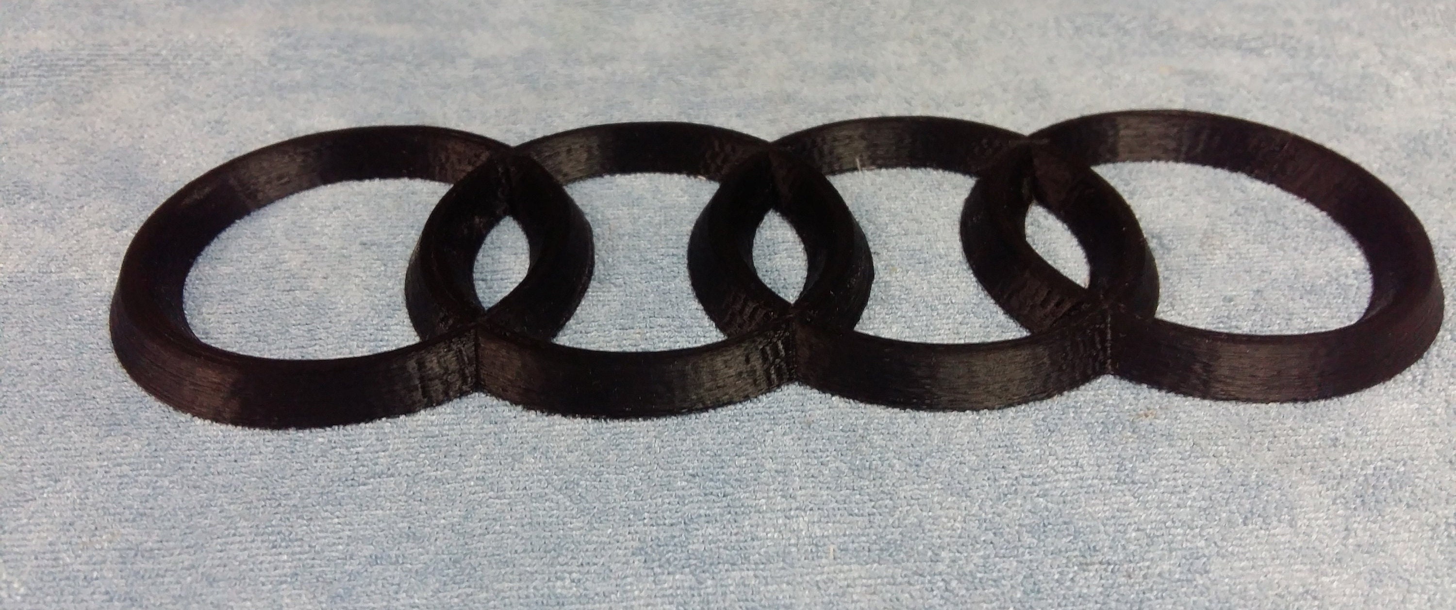 BLACK EMBLEM LOGO Badge, 3D Printed Sign Abs Plastic Ornament ...