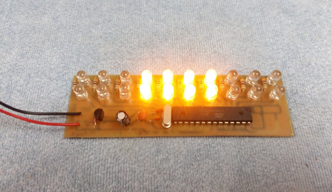 ORANGE LED CHASER, Knight Rider Sequencer Circuit, Police Strobe Lights ...